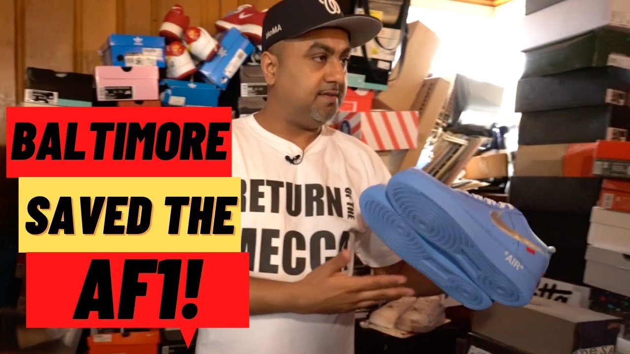 Baltimore Saved the Nike Air Force 1 - YouTube