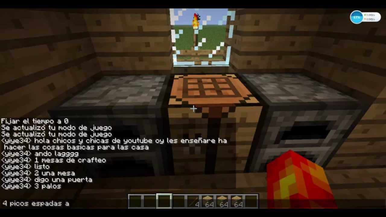 como craftear los materiales básicos en minecraft - YouTube