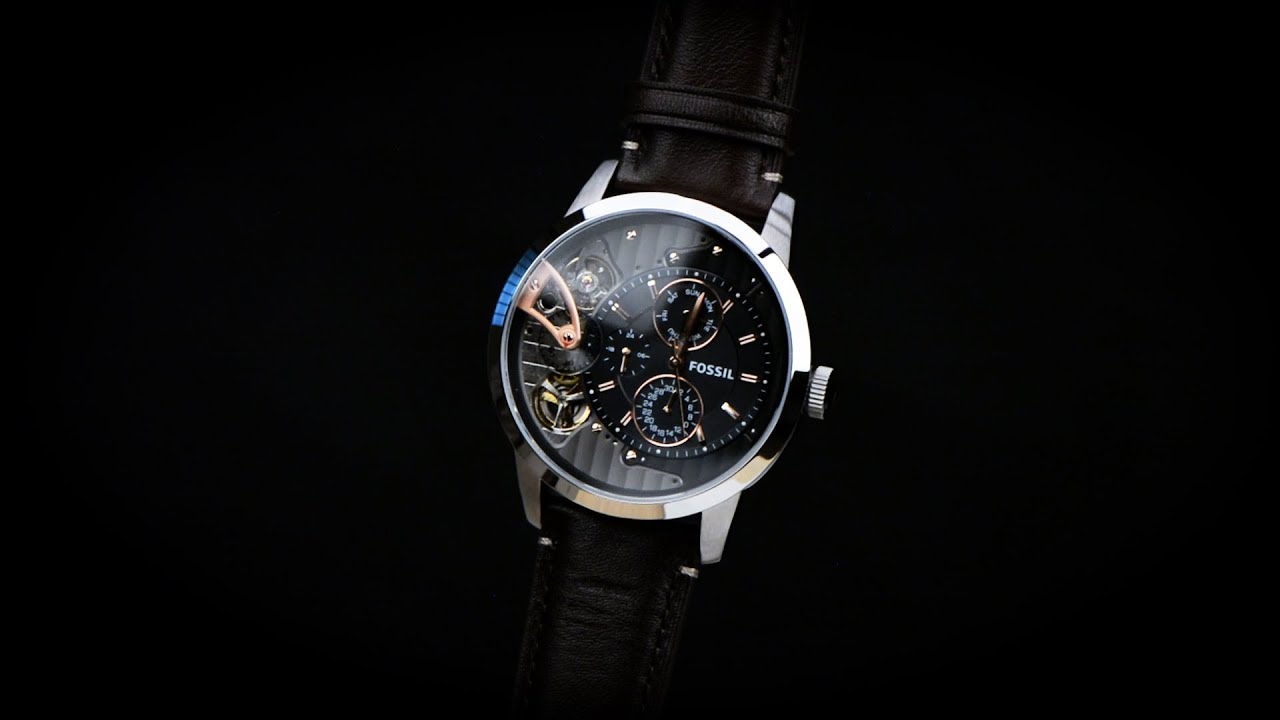 Đồng hồ Fossil ME1163 - Nam - Quartz (Pin) - Dây Da