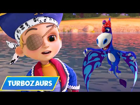 Birthday Treasure | Turbozaurs | Dinosaur Cartoons | Cartoon Candy