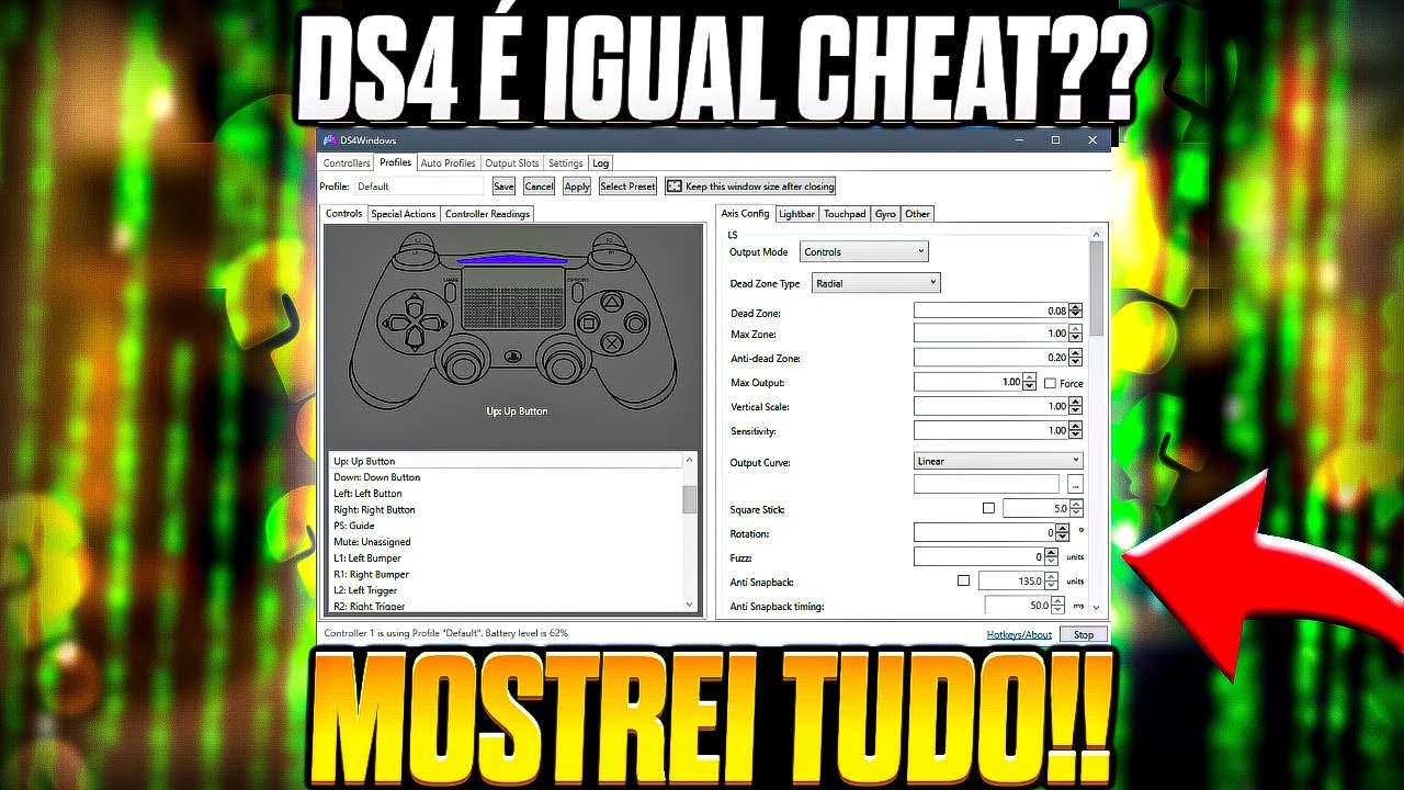 O DS4 REALMENTE É UM CHEAT? COMO BAIXAR E INSTALAR DS4 PARA CONTROLE ...