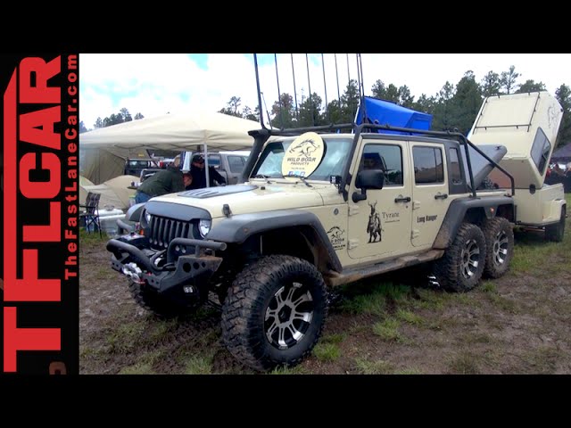 Wild Boar Jeep 6x6 VIDEO: Pakleni Jeep Wrangler Hellhog Sa šest