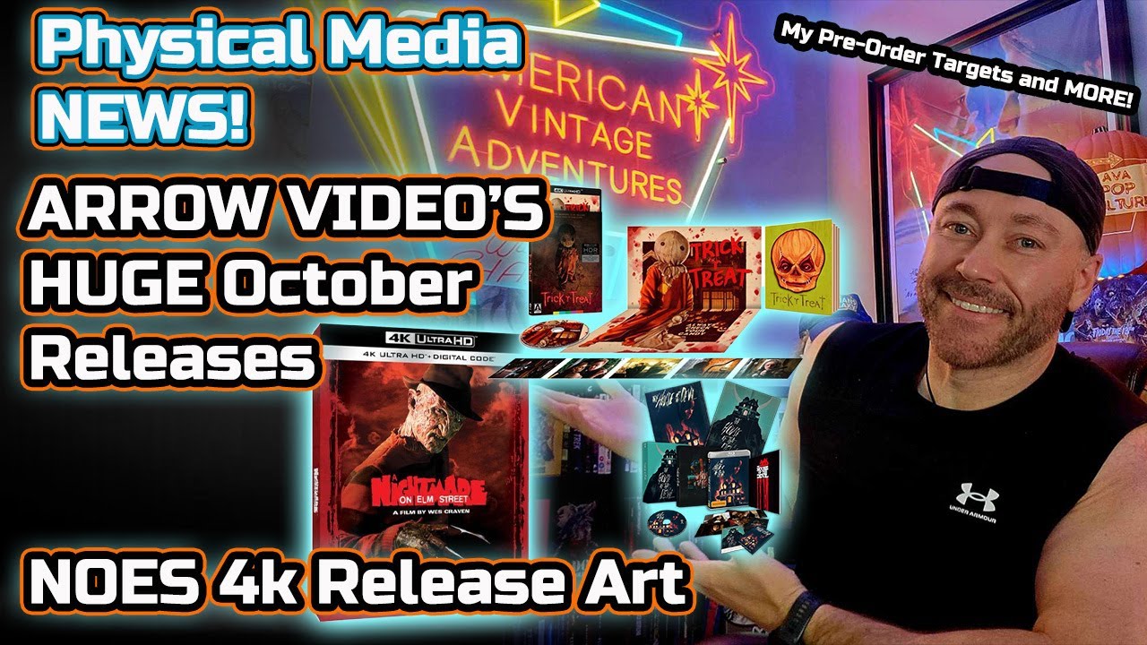 Physical Media NEWS! Arrow Video Drops HUGE October Releases! Elm ...