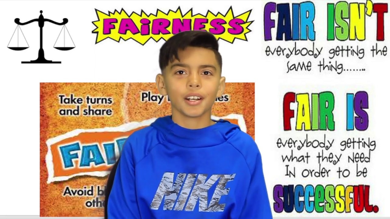Character Counts: Fairness - YouTube