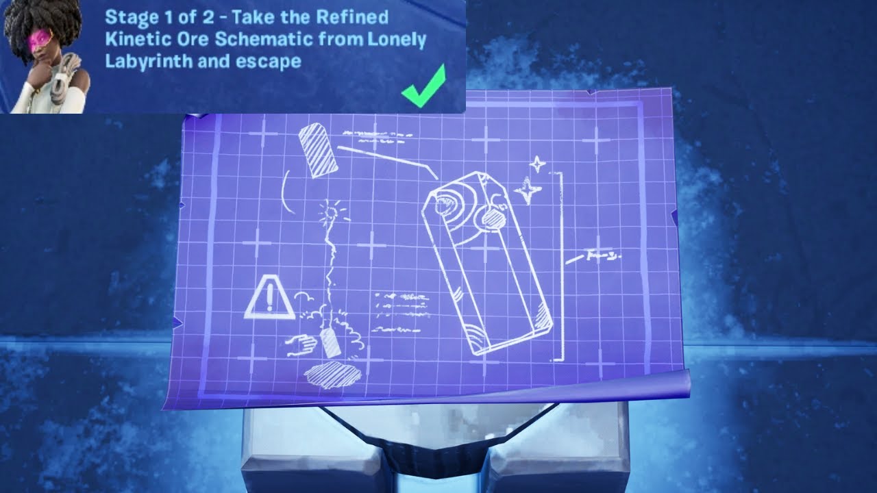 Take The Refined Ore Schematics From Lonely Labyrinth And Escape ...