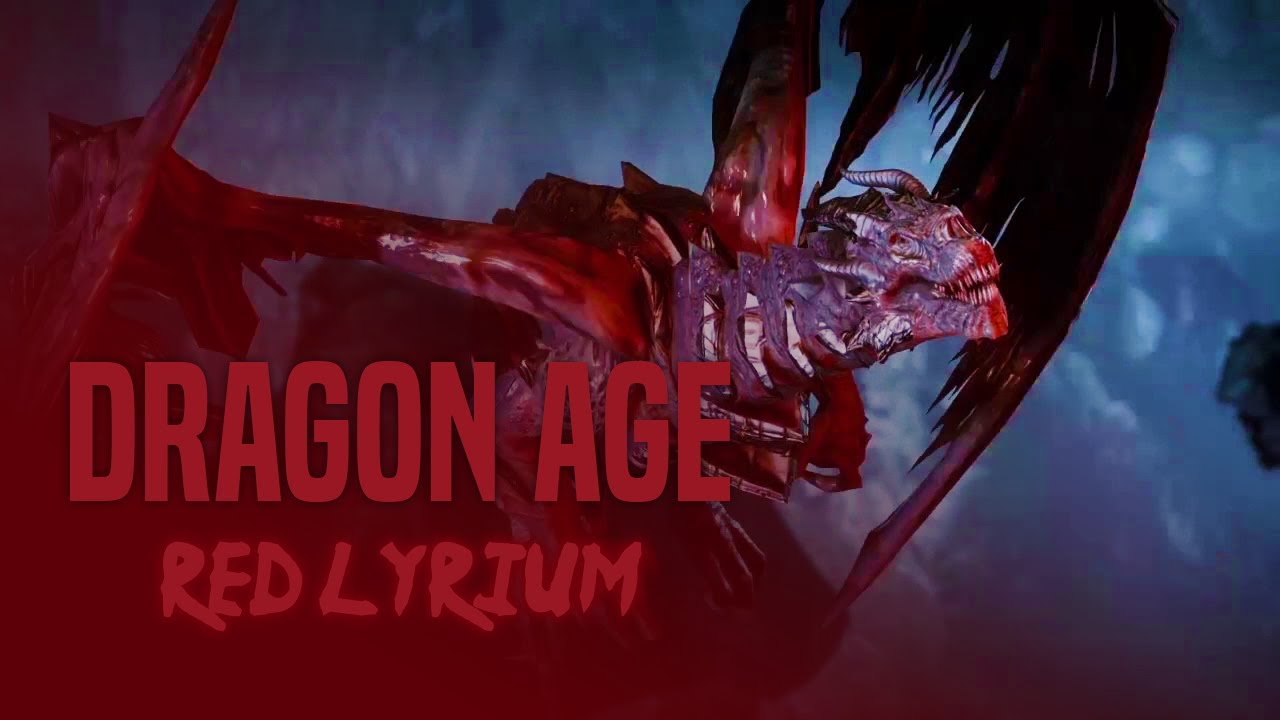 DRAGON AGE: INQUISITION | Red Lyrium Dragon Boss Fight - YouTube