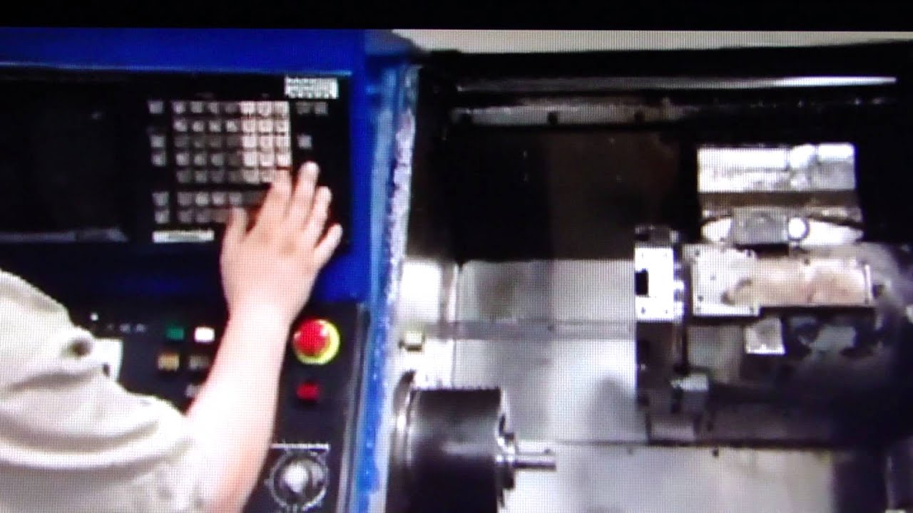 Hardinge superslant cnc lathe - YouTube
