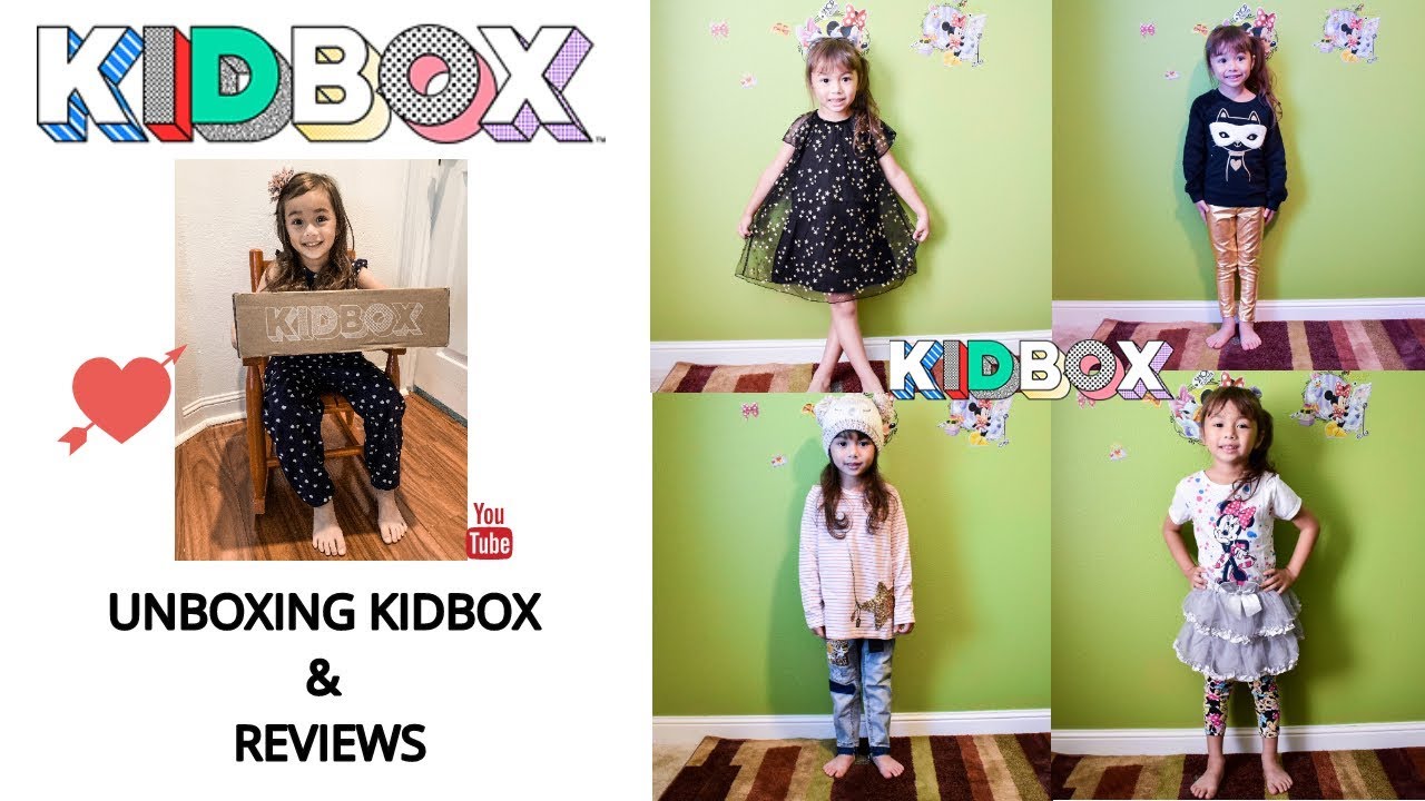 UNBOXING KIDBOX & REVIEWS | FASHION BOX FOR KIDS - YouTube
