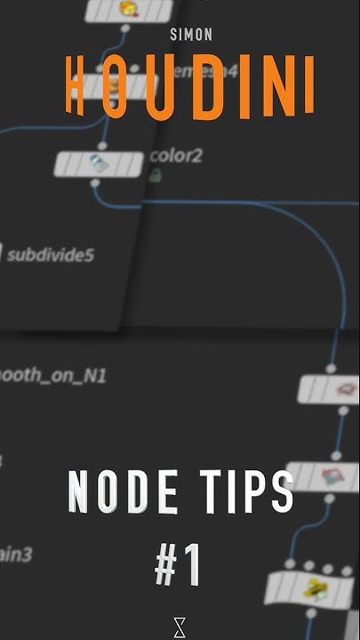 Houdini Node tips1 || Quick Tricks - YouTube