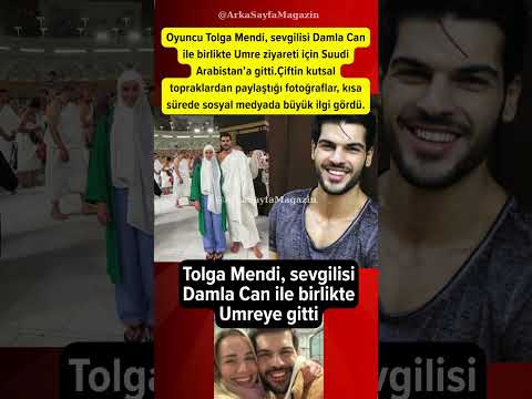 Tolga Mendi Damla çelik ile Umreye gitti #magazin #tolgamendi