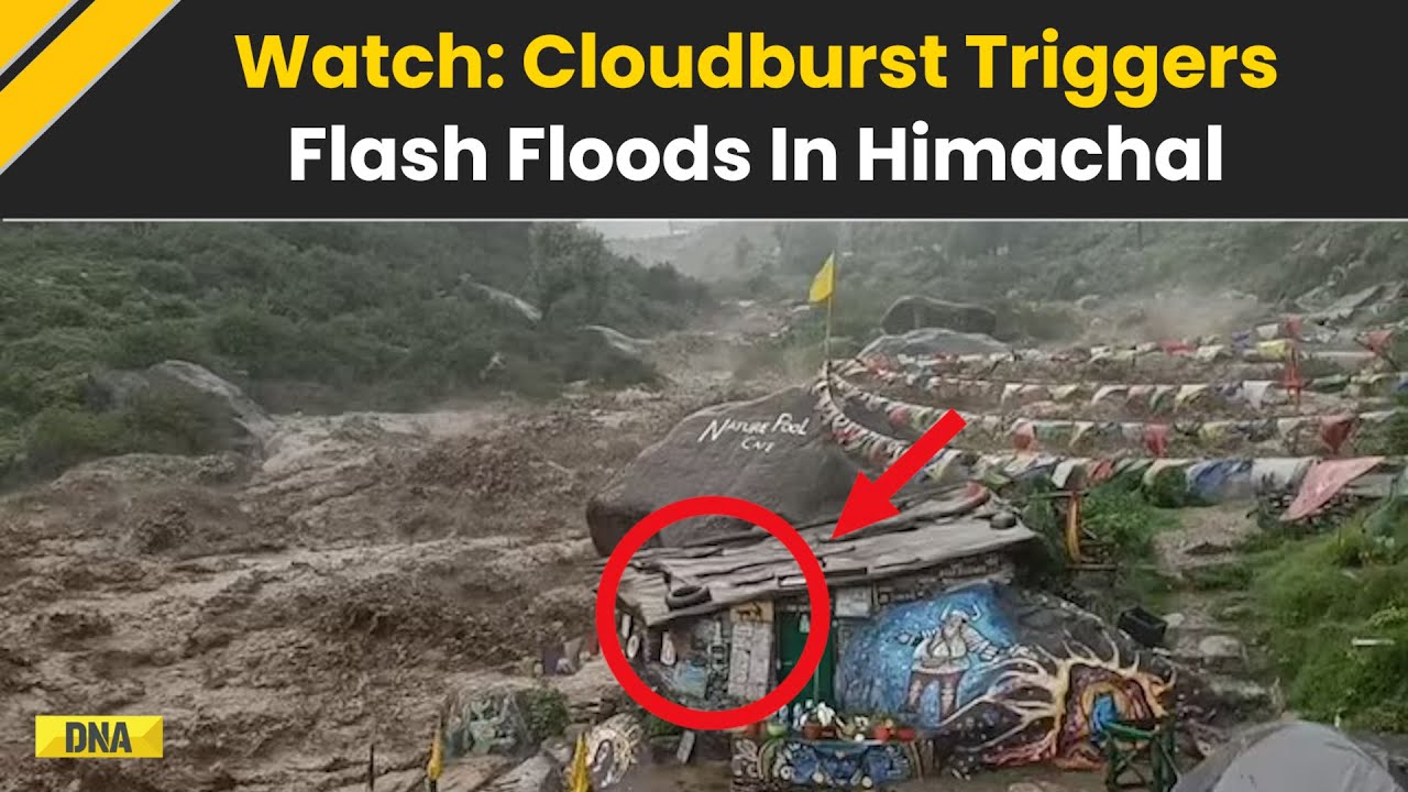 Himachal Cloudburst: Cloudburst Sparks Flash Floods in Himachal; Army ...