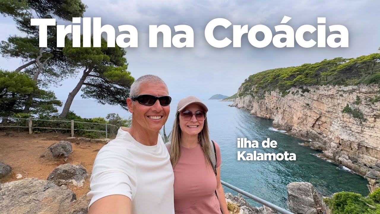 Conhecemos a Ilha de Kalamota a pé. Trilha para Placet, um paraíso ...