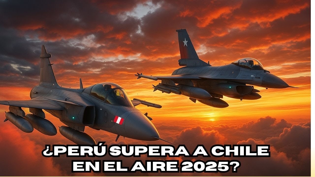 🚨 ¿Puede Perú Alcanzar a Chile en Poder Aéreo 2025? F-16 vs Gripen: El ...