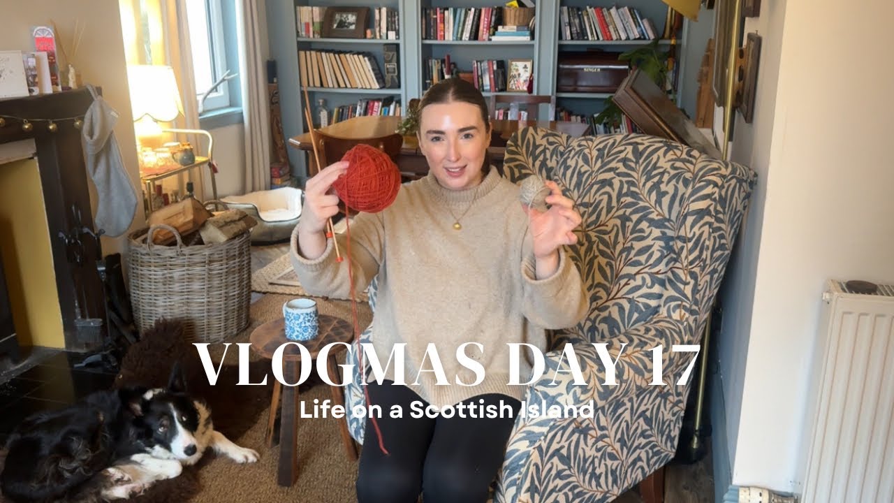A Day of Cosy Hobbies at Home in the Highlands- Knitting, Baking ...