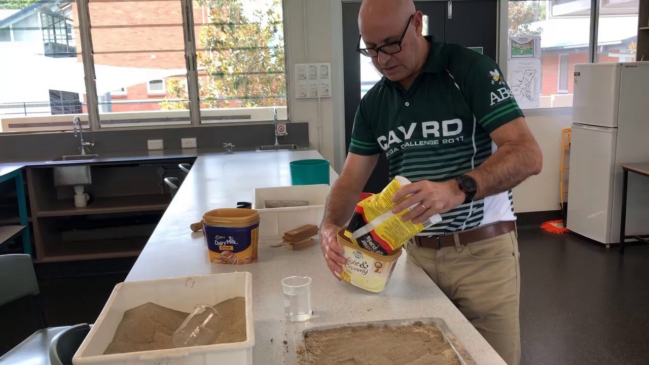 Making shoe print casts - YouTube