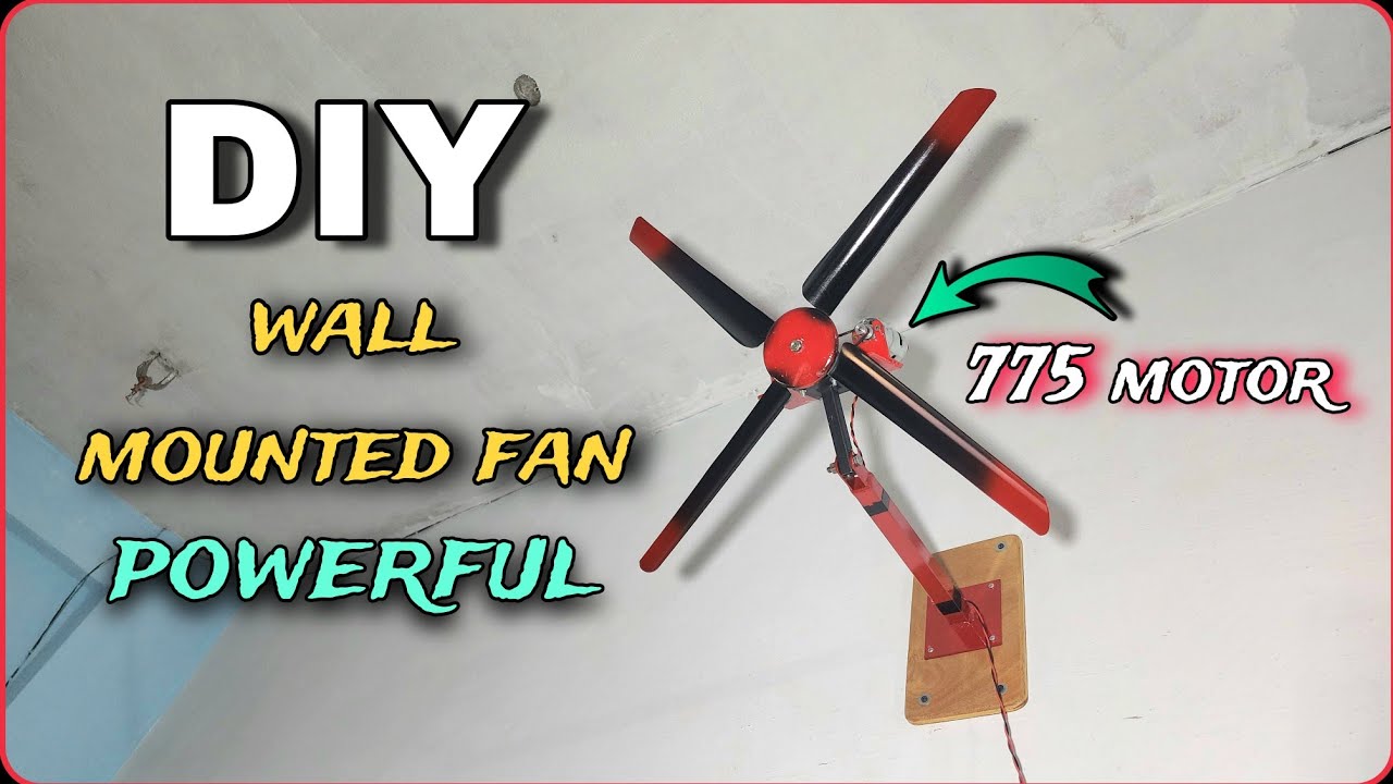 The Ultimate Guide to Creating a Top-notch Wall-mounted Fan - YouTube