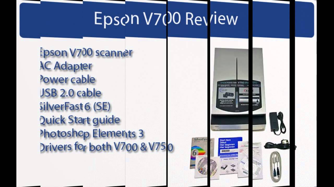 Epson V700 - YouTube