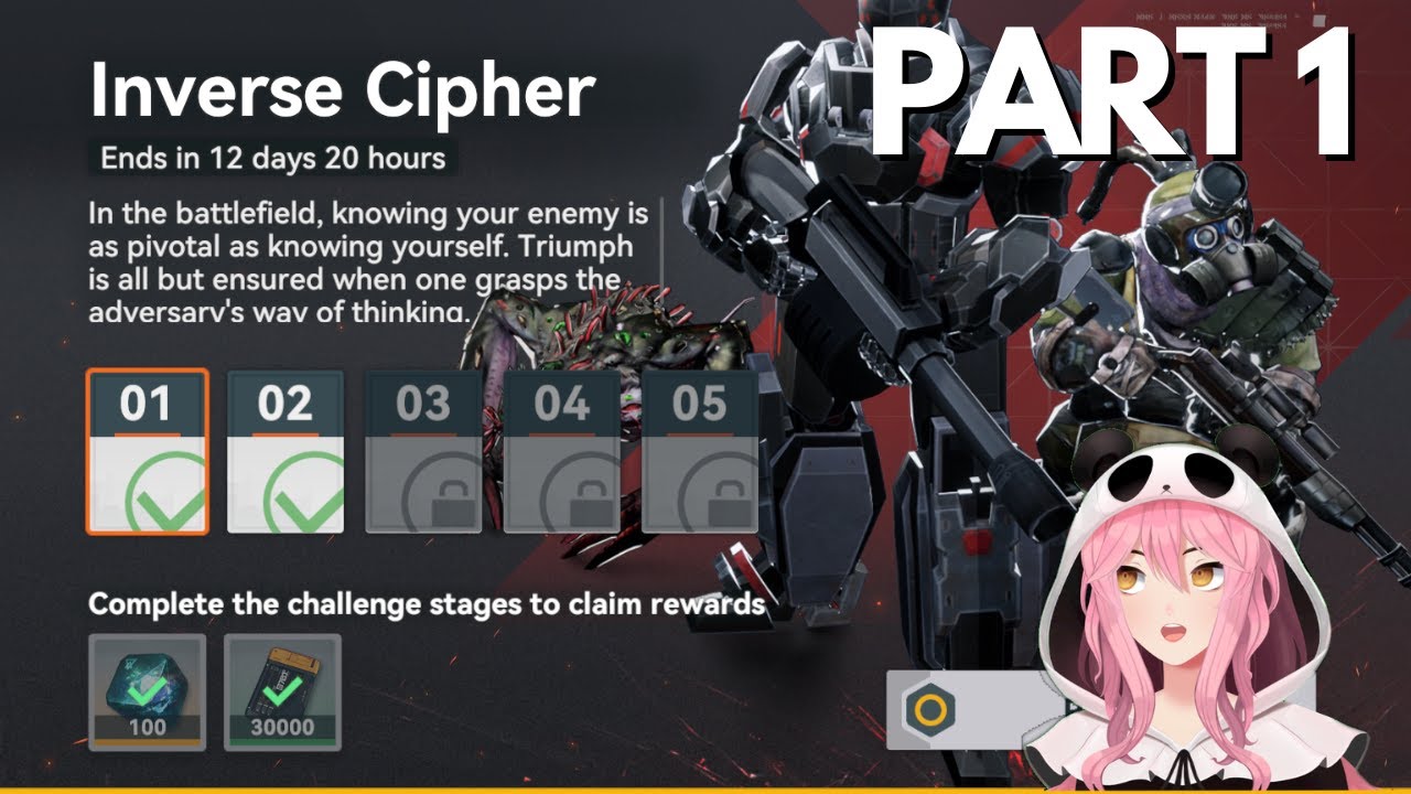 Inverse Cipher Part 1 | Girls Frontline 2 - YouTube