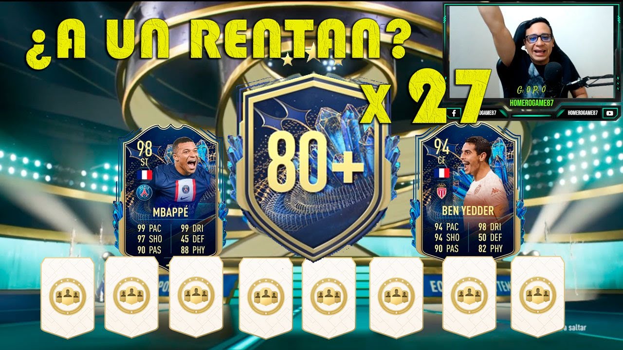 HACEMOS 27 PLAYER PICK 80+ | ¿VALE LA PENA LA ELECCION DE JUGADOR DE 80 ...