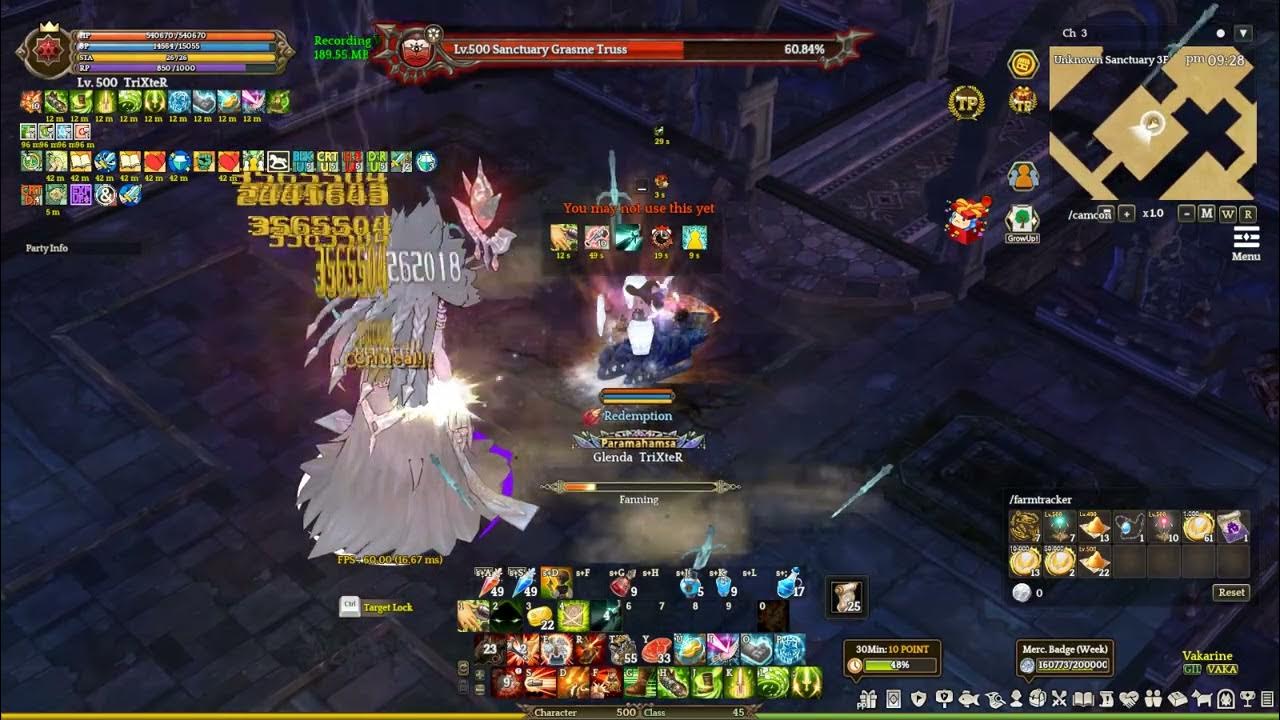 3F Farming Tree Of Savior (Hakka/Sheriff/Enchant) - YouTube