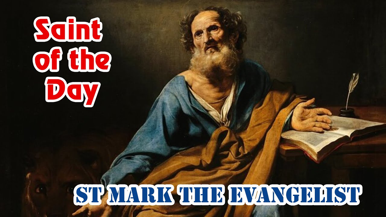 St Mark the Evangelist | Saint of the Day with Fr Lindsay | 25 April ...