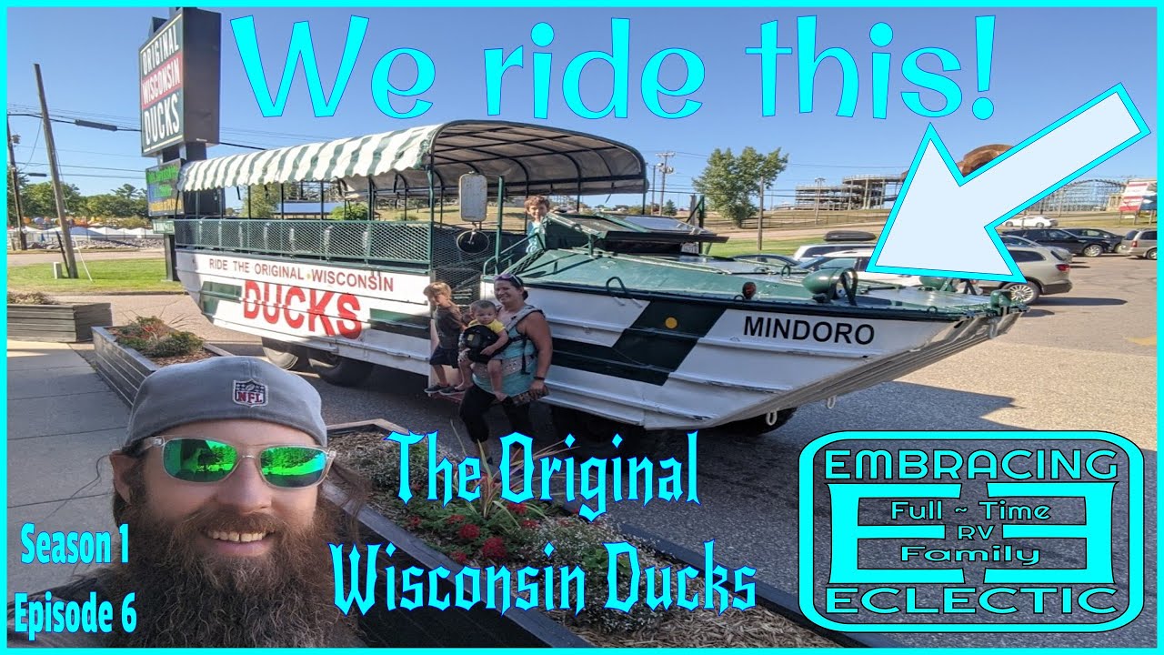 The Original Wisconsin Ducks Tour S1E6 Boat Tour - YouTube