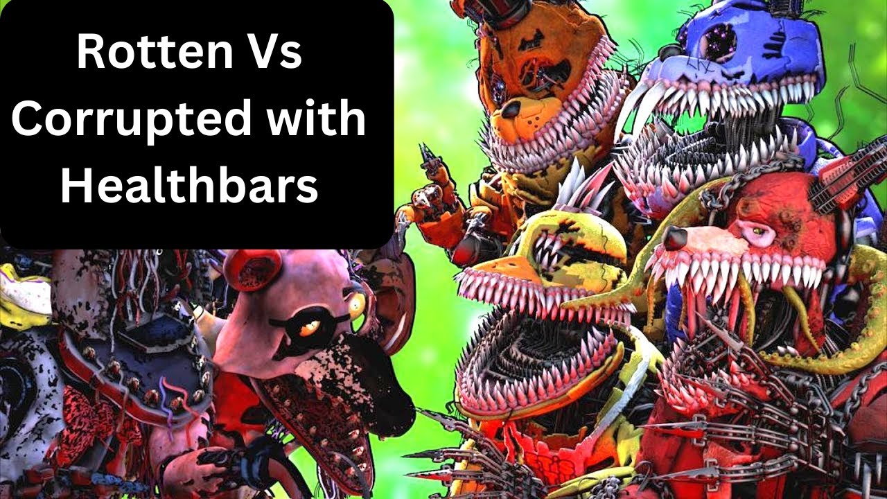 Rotten Vs corrupted with healthbars - YouTube