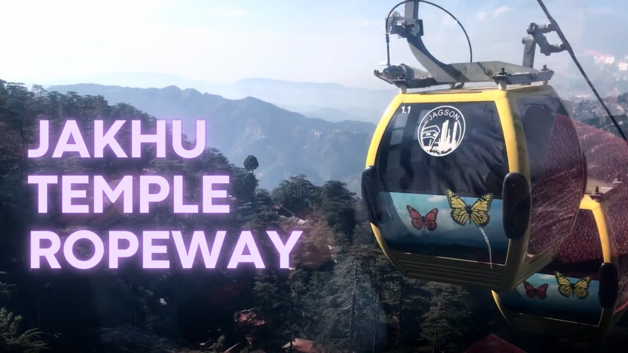 JAKHU TEMPLE ROPEWAY, SHIMLA || JAKHU CABLE CAR - YouTube