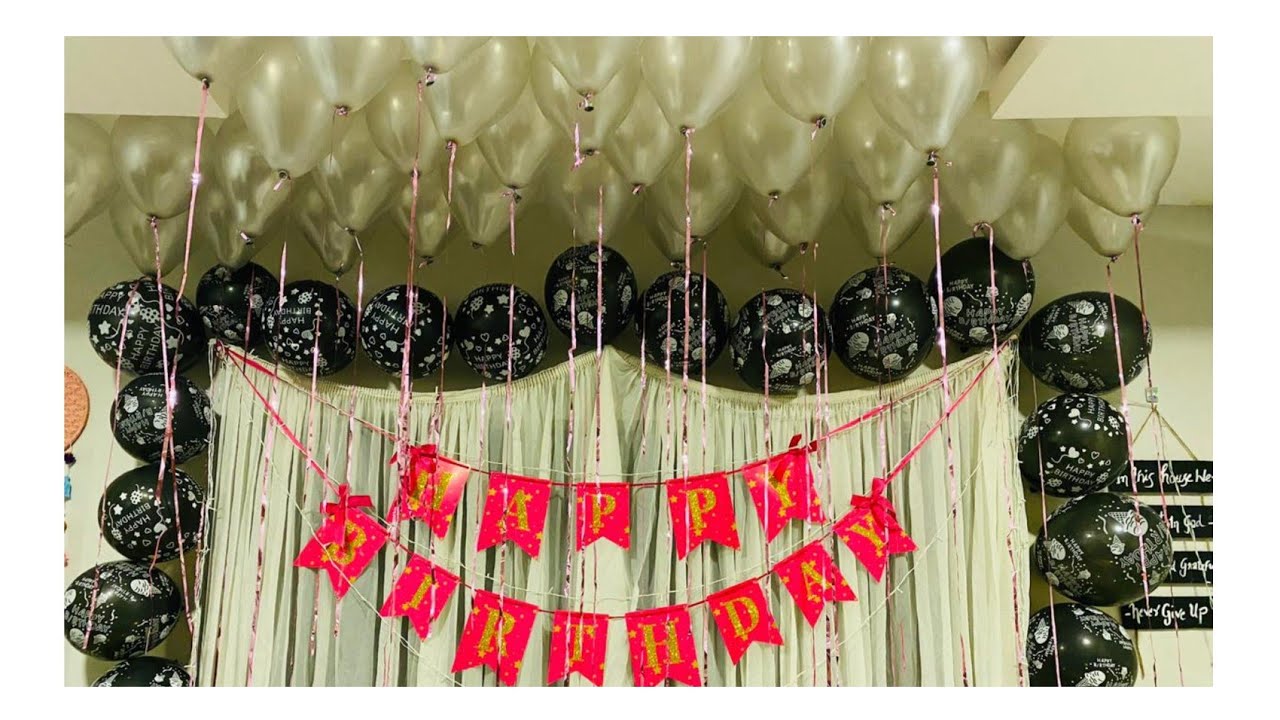 Birthday decoration ideas/ lock down special birthday celebration/How ...