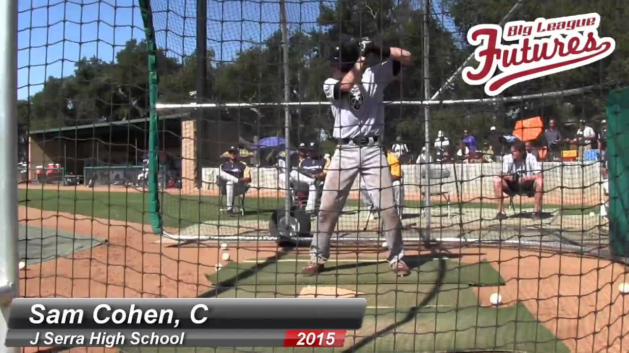 SAM COHEN PROSPECT VIDEO, C, J SERRA HIGH SCHOOL CLASS OF 2015 @ACBASEBALLGAMES - YouTube