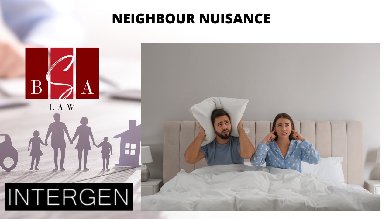 Neighbour Nuisance - YouTube
