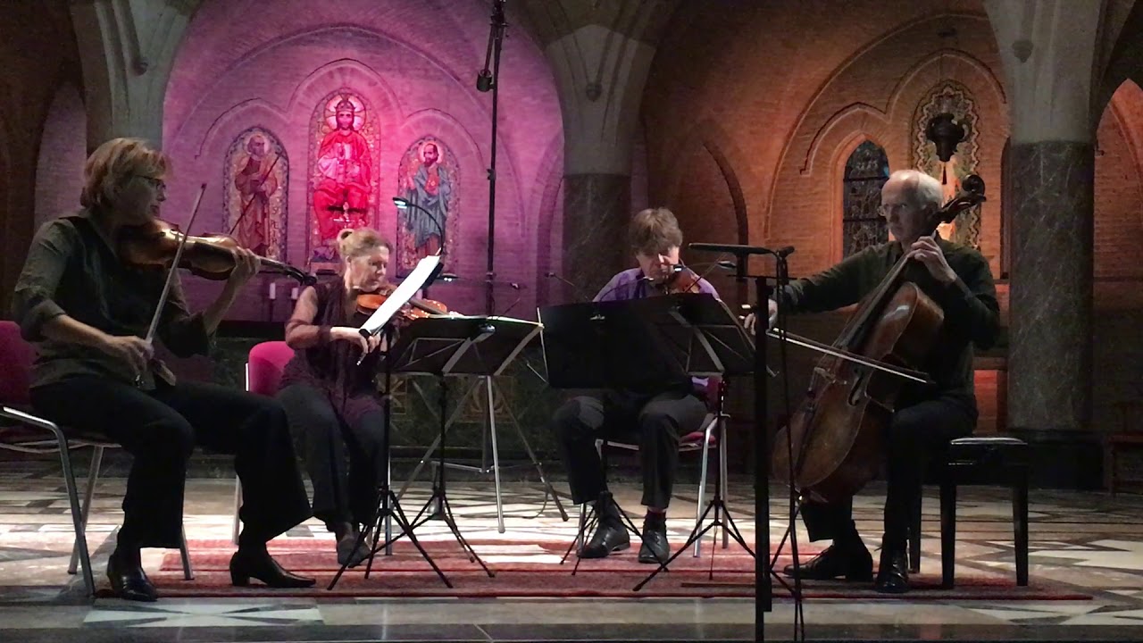 Utrecht String Quartet 8 oktober Kapel Bovendonk Video 1 - YouTube
