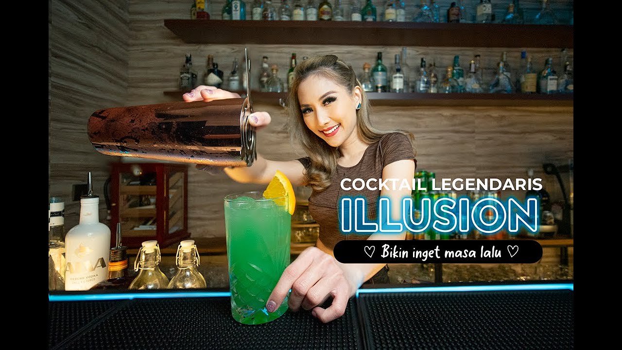 HOW TO MAKE - Illusion Cocktail Tutorial by Puput Carolina, - YouTube
