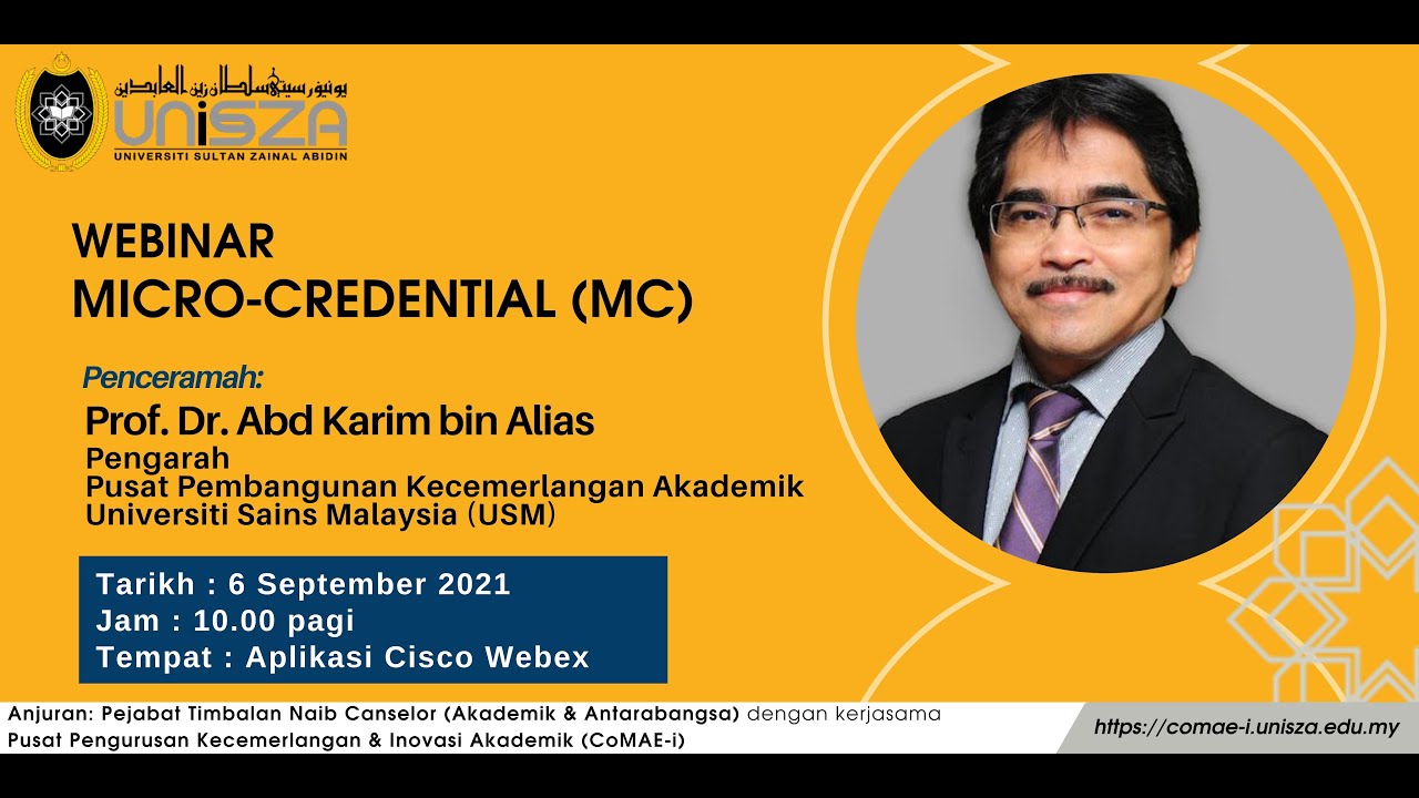 PROGRAM WEBINAR MICRO CREDENTIAL MC 20210906 - YouTube