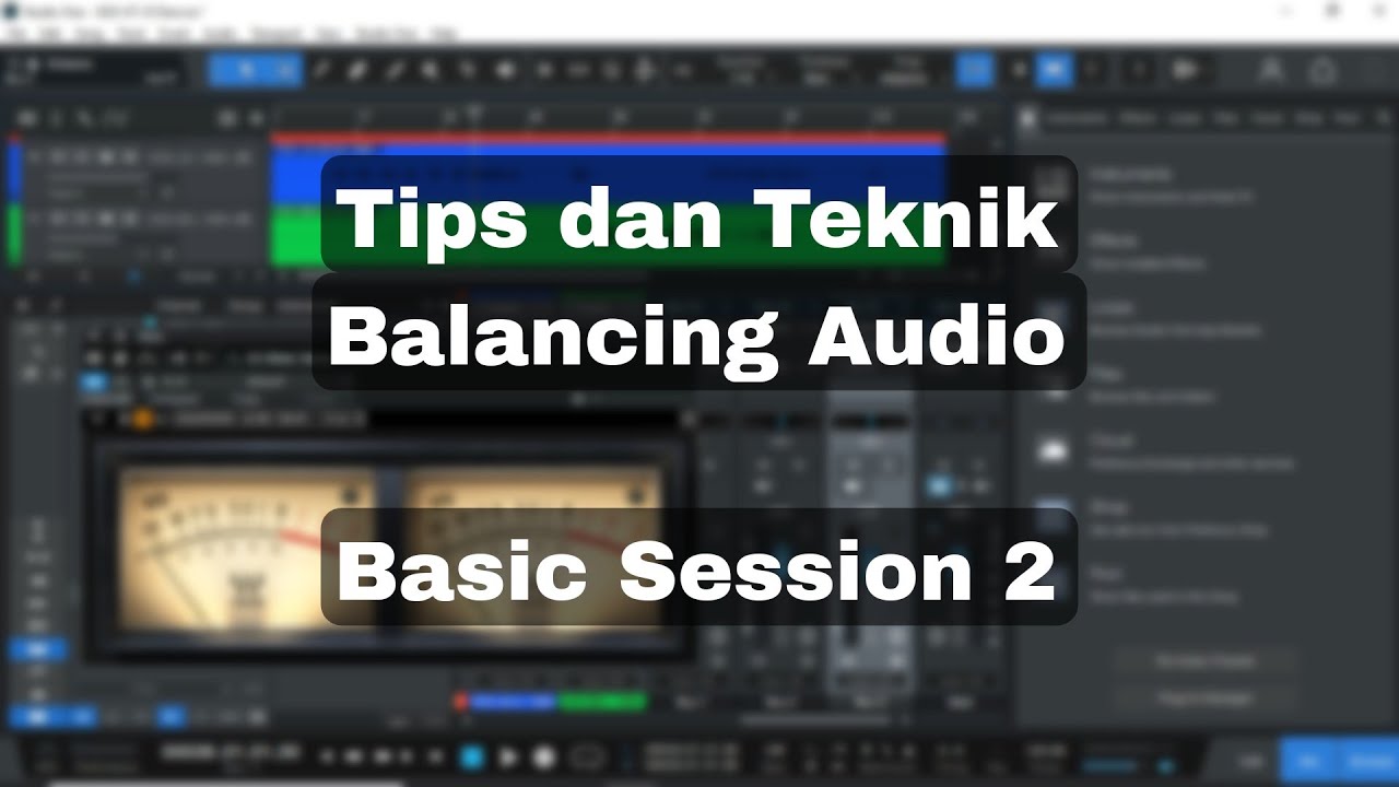 Teknik Balancing Audio || #basic_session 2 - YouTube