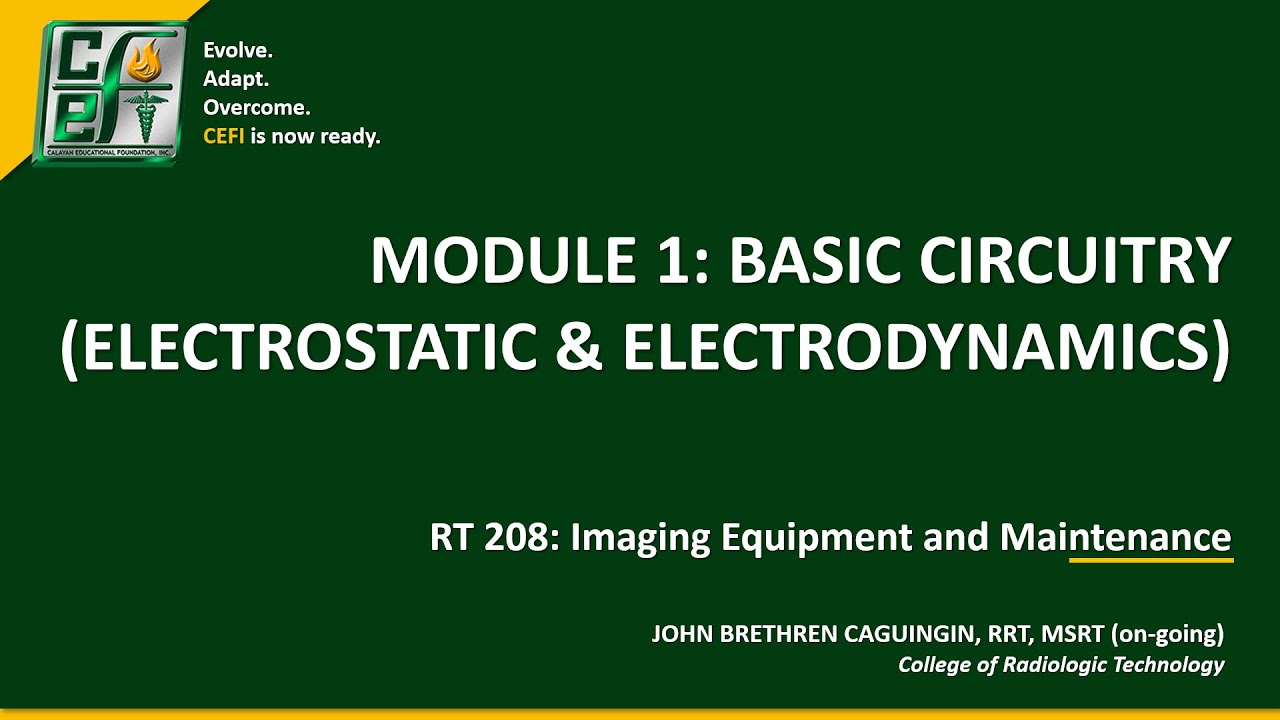 RT 208 Module 1 Basic Circuitry - YouTube