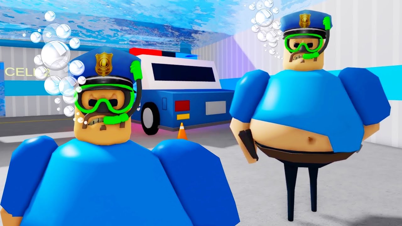 🌊WATER BARRY'S PRISON RUN! Obby Walkthrough FULL GAME #obby #roblox ...