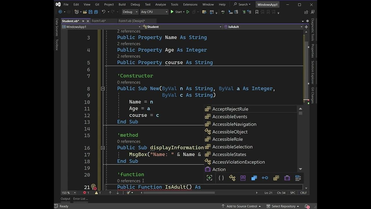 Class and Object in Object Oriented Programming - YouTube