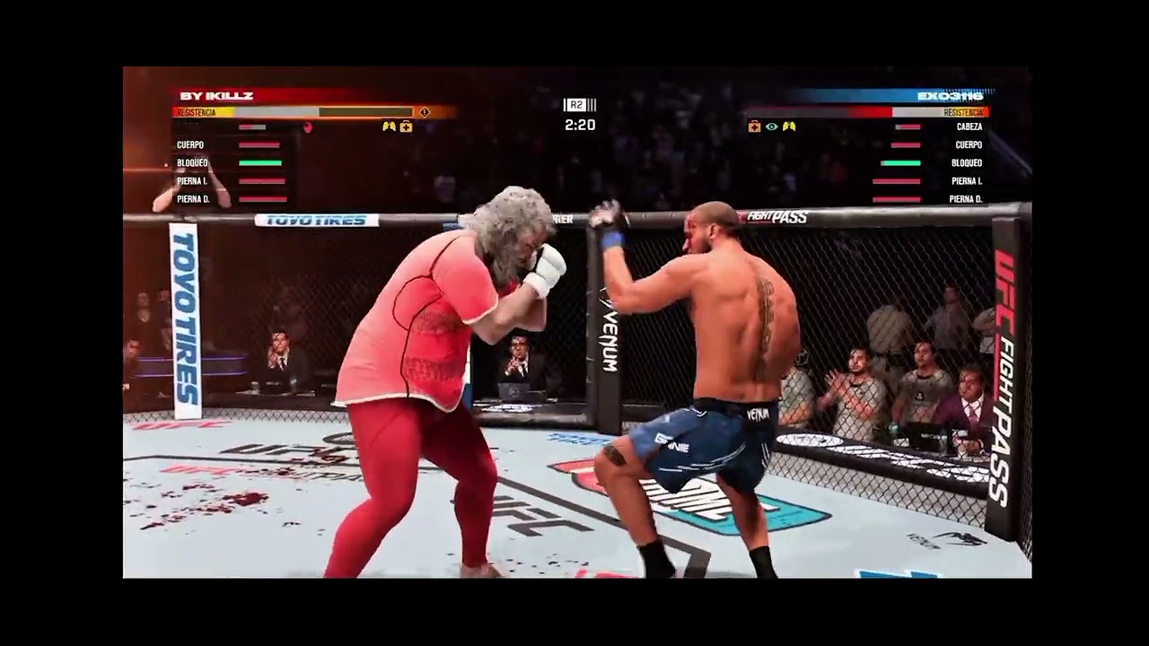 ¡Santa CLAUS llegó a la UFC! 🔥 - YouTube