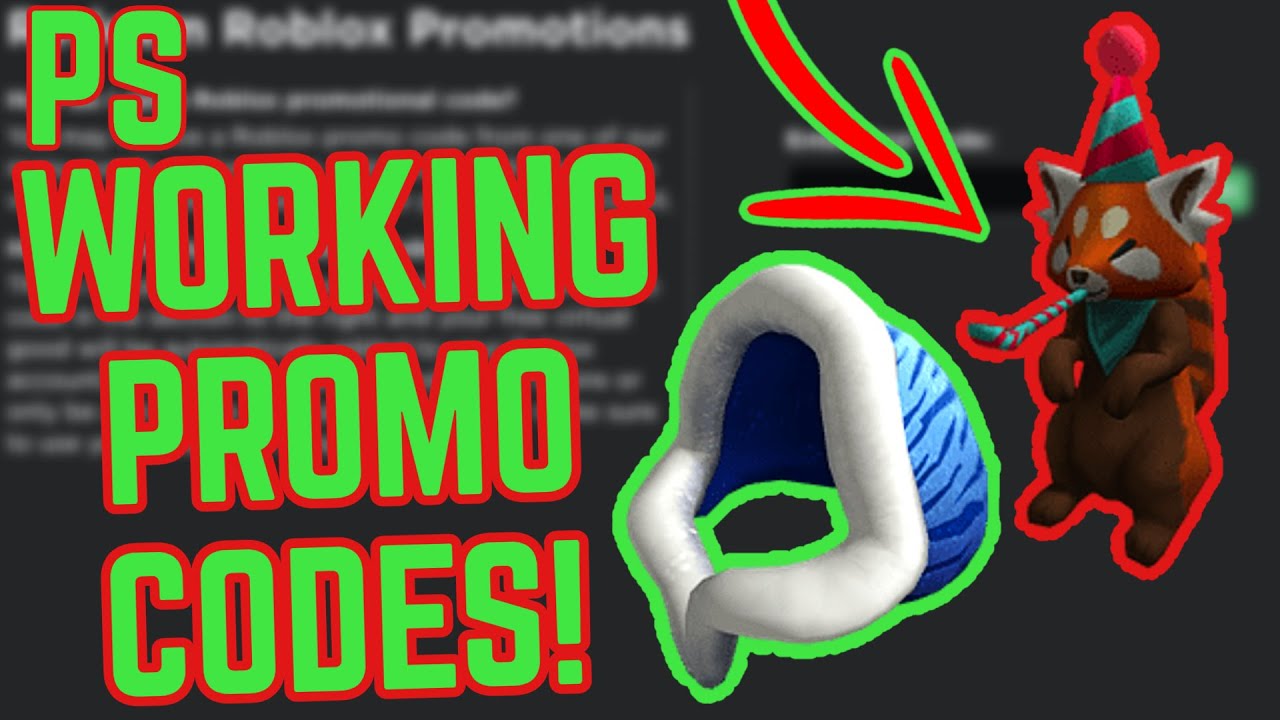 *PROMO CODES* All Working Roblox Promo Codes! Free Roblox Items! - YouTube