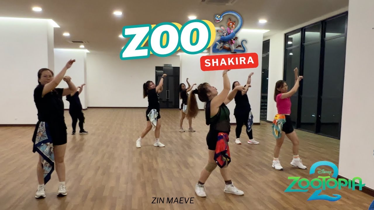 Shakira - Zoo (From Zootopia 2) by ZIN MAEVE #zootopia2 #dance #shakira ...
