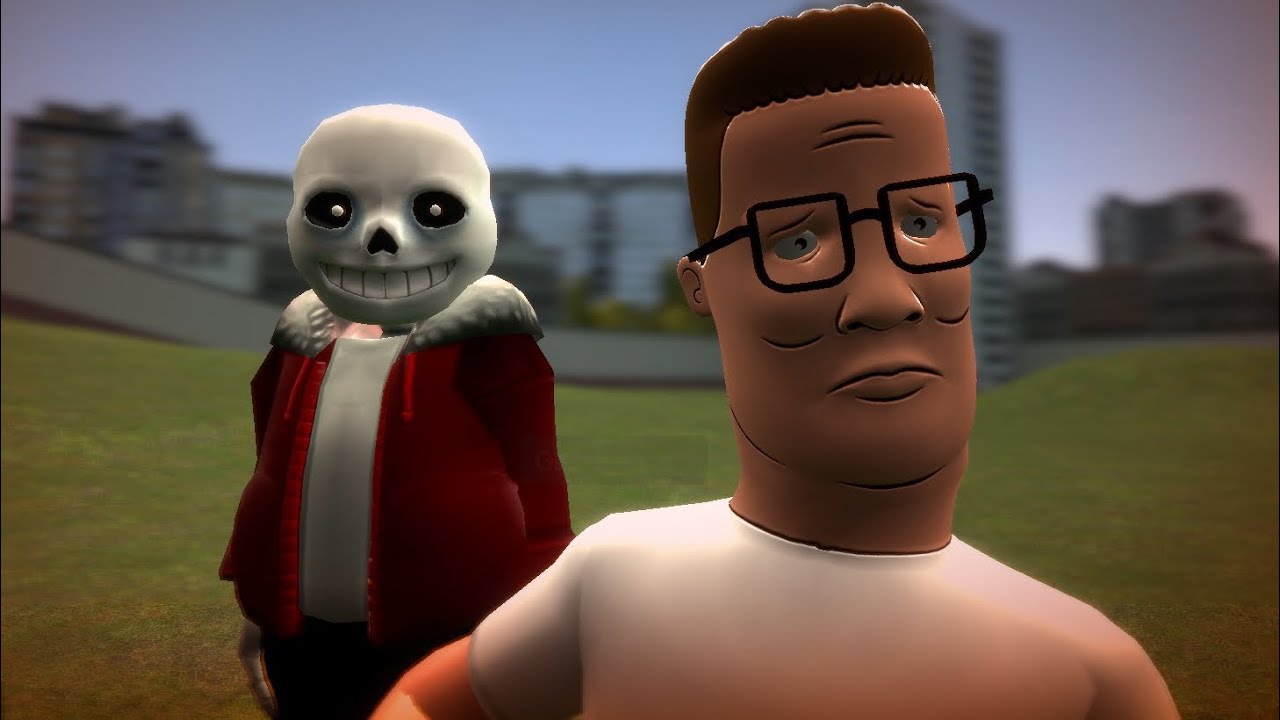 [GMod] The Adventures of Hank Hill and Sans Undertale - YouTube