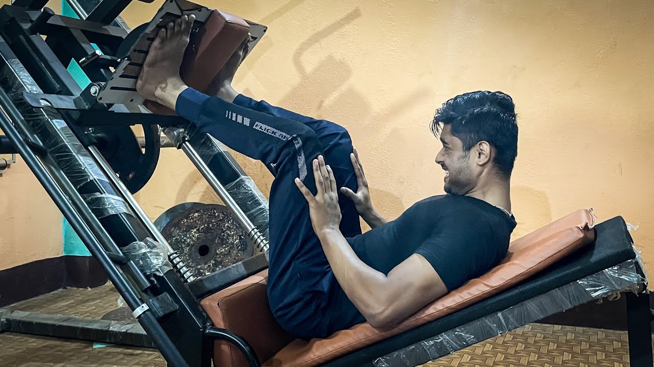 Bodybuilding leg workout routine and Technique for beginners - YouTube