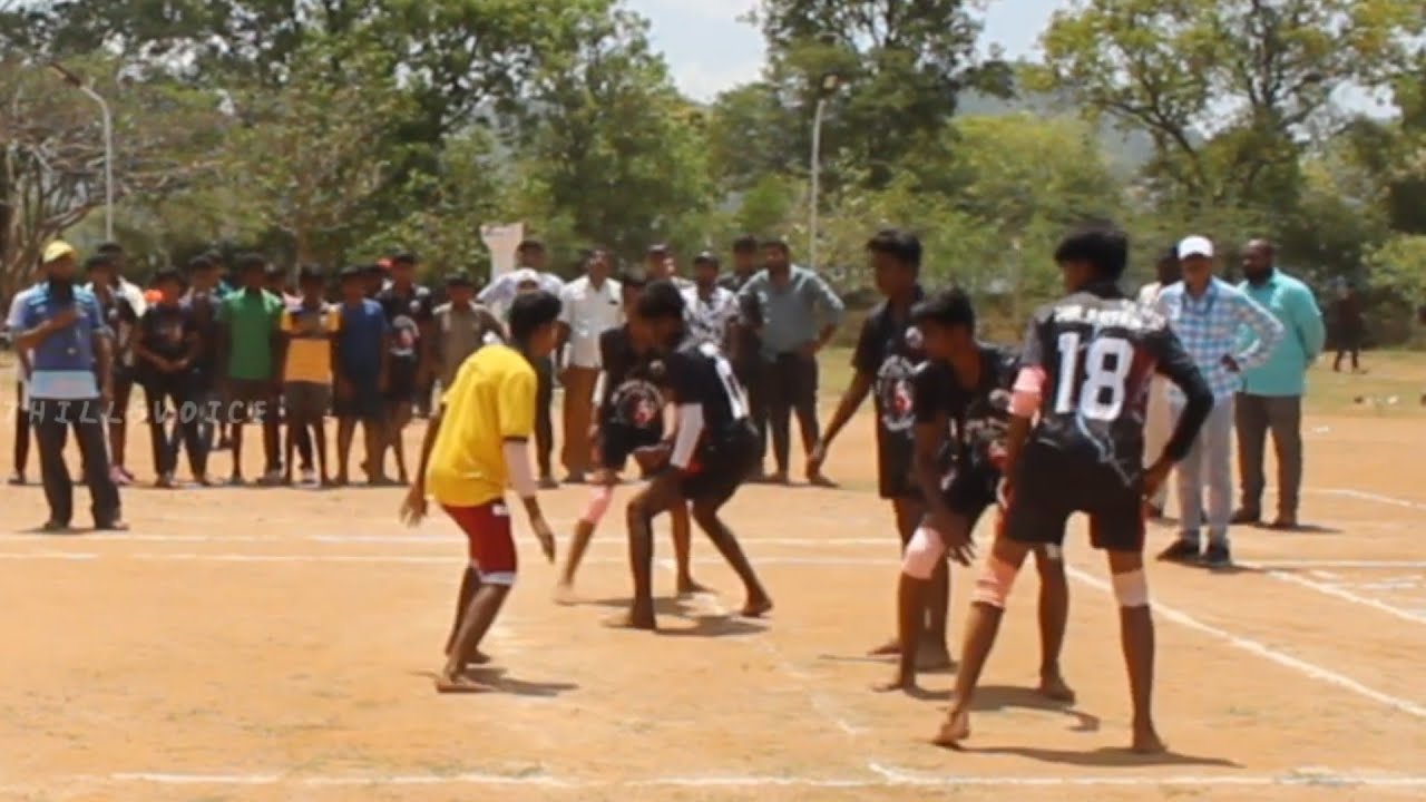 Kabaddi Match 3 | Hanur Taluk Level Sports | #7HillsVoice | - YouTube
