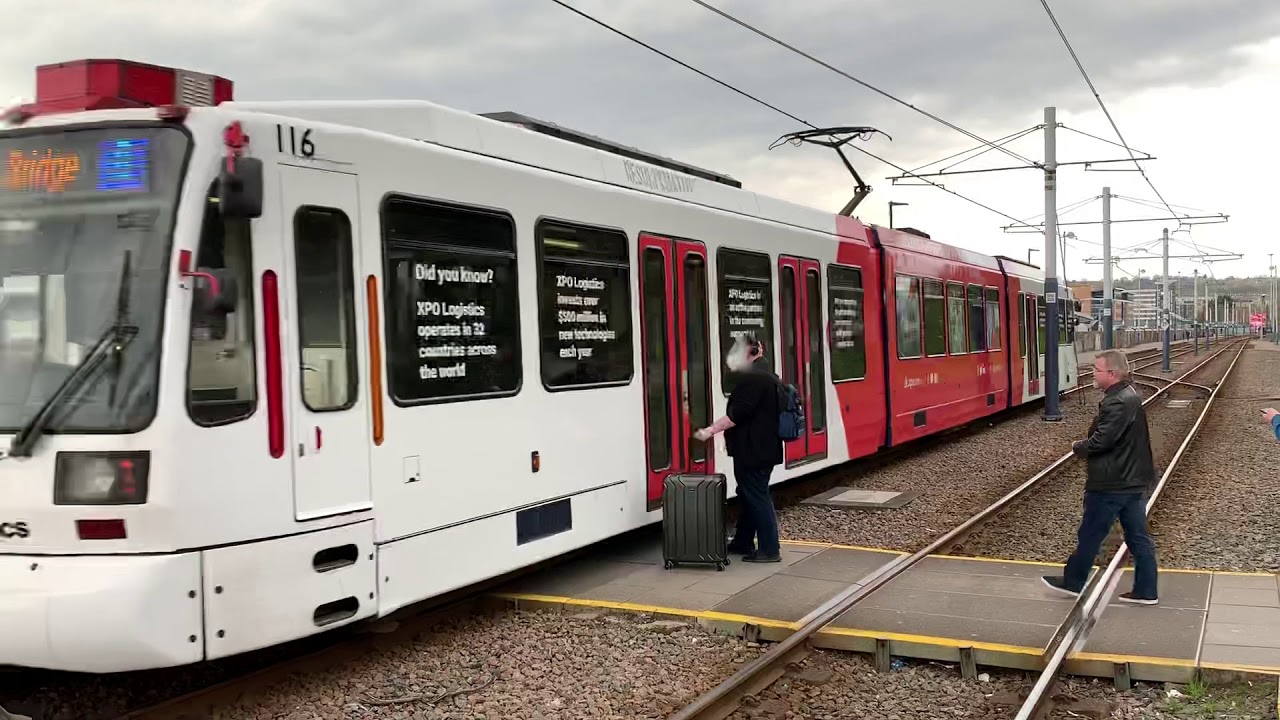 Stagecoach Sheffield SuperTram 116 From Halfway To Malin Bridge - YouTube