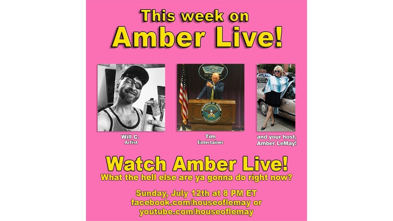 Amber Live #17 - Artists who challenge us! - YouTube