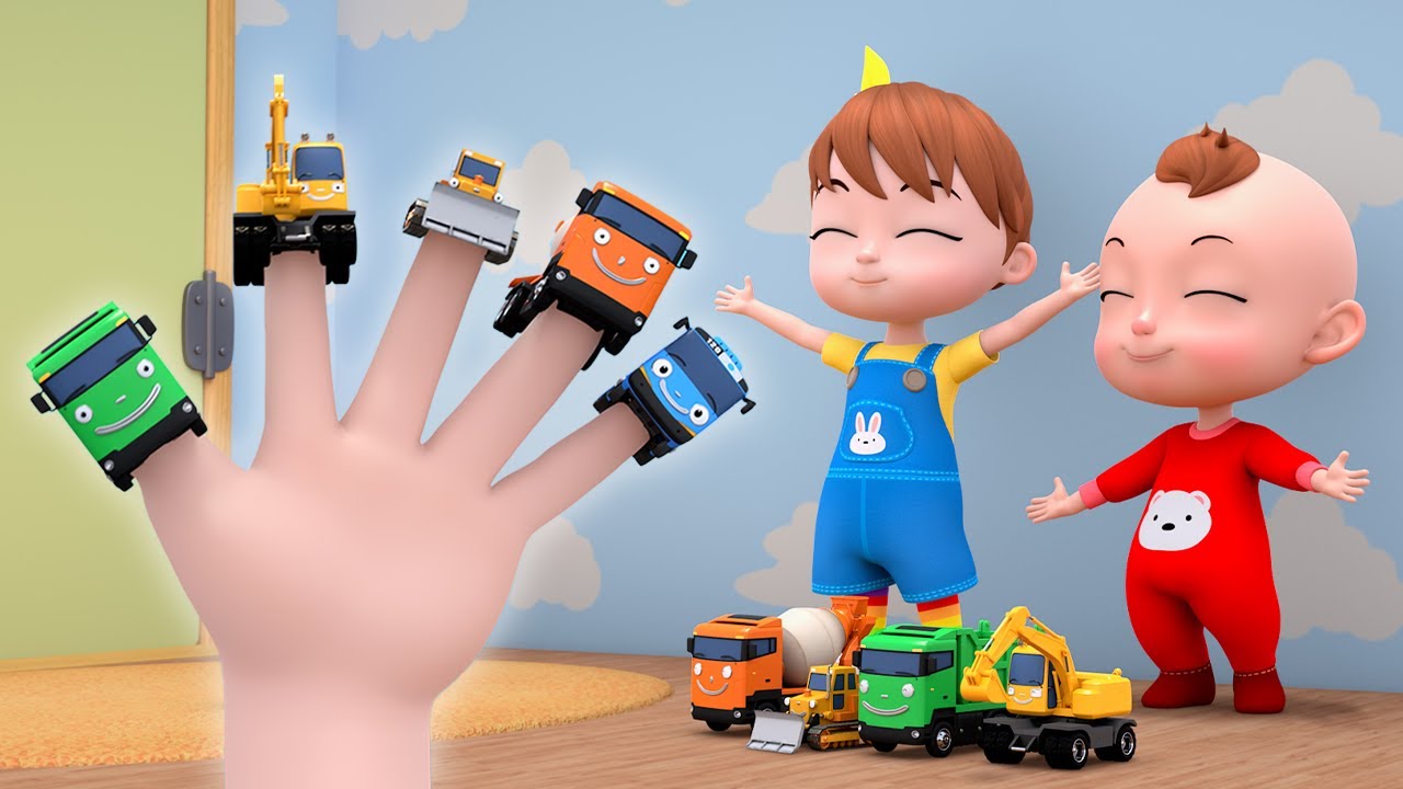 Baby Tayo Kids Songs | Finger Family Song | Nursery Rhymes | Songs for ...