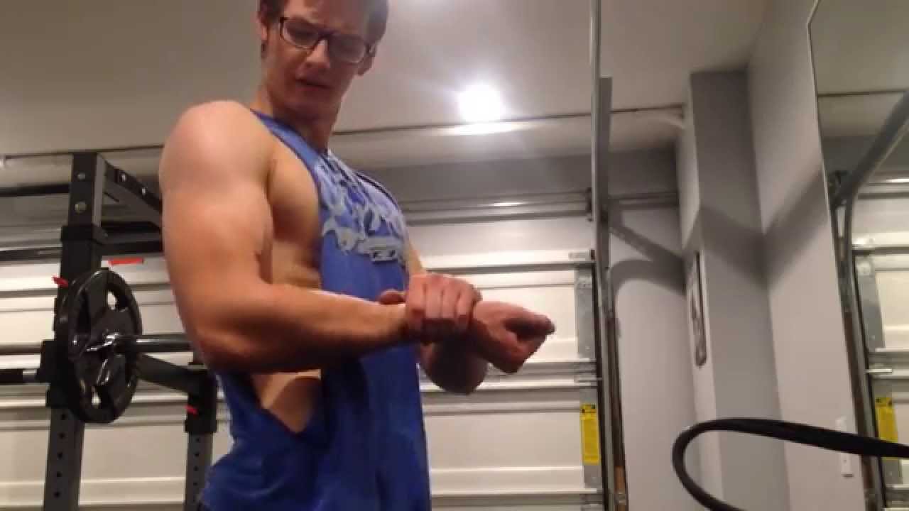 15 Yearold Bodybuilder Shoulders and Arms workout - YouTube