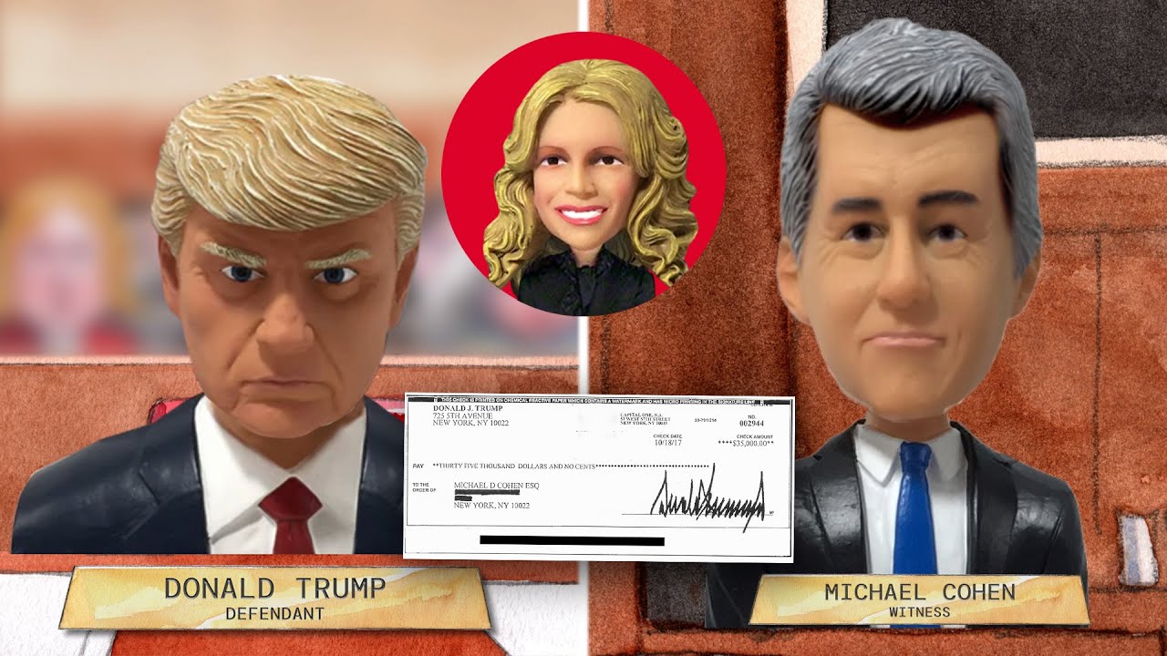 The Michael Cohen show at Trump trial, here's what happened - YouTube