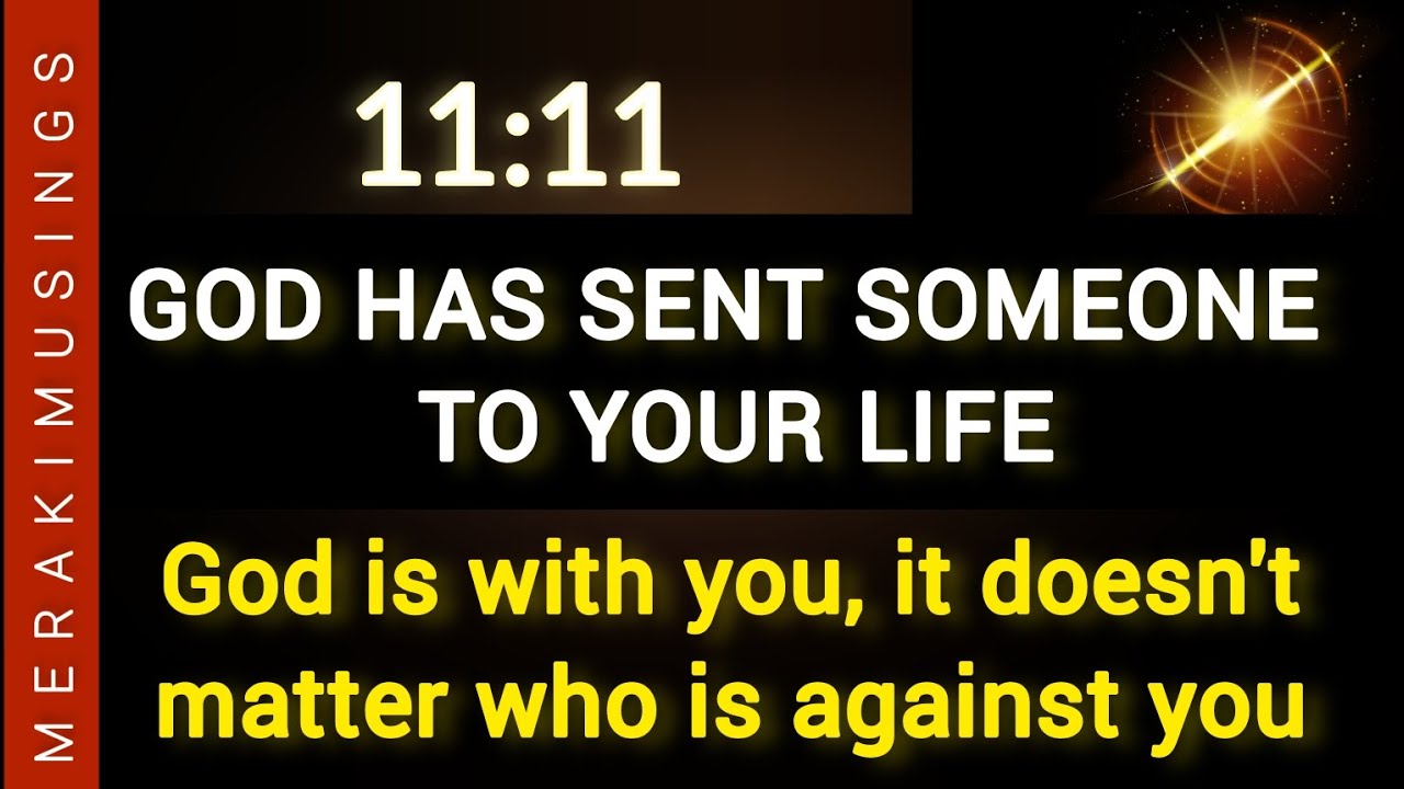 God Message for you 💐 God is with you, no matter who is against you ...